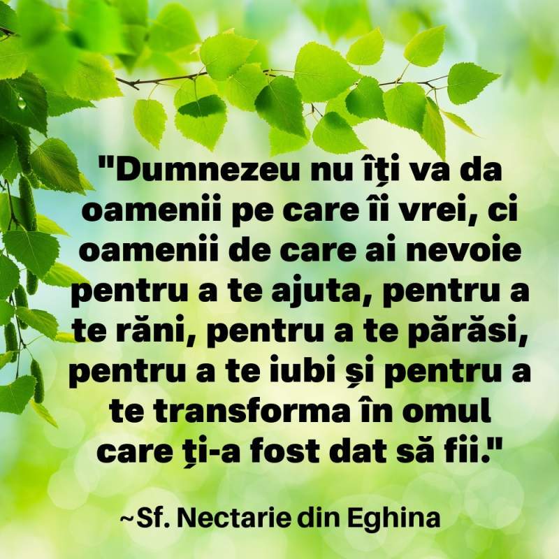 Dumnezeu nu îți va da oamenii pe care îi vrei, ci oamenii de care ai nevoie Dumnezeu nu îți va da oamenii pe care îi vrei, ci oamenii de care ai nevoie